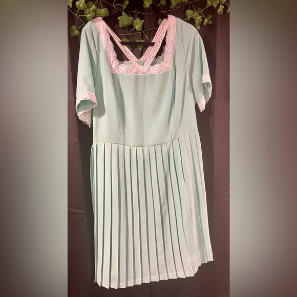Modcloth | Dresses | Vintage Style Mint Green Dress | Poshmark